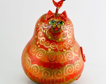 Painted gourds | Etsy