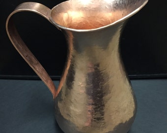 Copper pitcher | Etsy