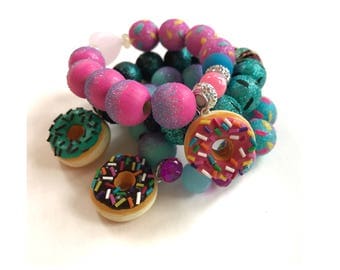Donut bracelet | Etsy