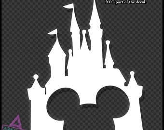 Disney Castle Vinyl Wall Decal Sticker
