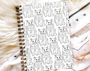 Cat journal | Etsy