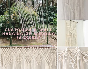 Macrame backdrop | Etsy