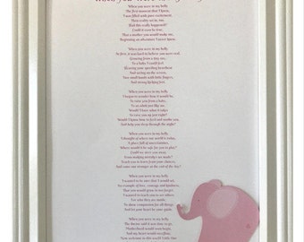 Pregnancy poem | Etsy
