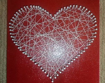 Abstract string art | Etsy