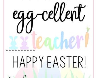 Eggcellent teacher | Etsy