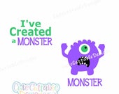 Monster svg | Etsy