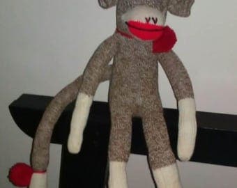 Vintage Stuffed Toy Monkeys | Etsy