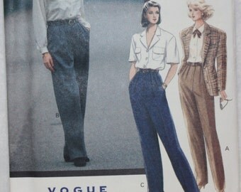 Vogue pants pattern | Etsy