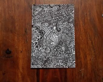 Zentangle cards | Etsy
