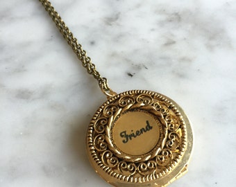 Friendship locket | Etsy
