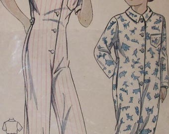 One piece pajamas | Etsy