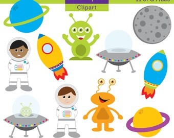 Rocket clip art | Etsy