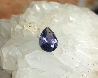 Teardrop sapphire | Etsy