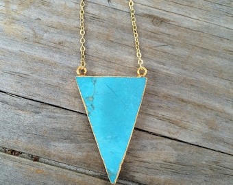 Turquoise pendant | Etsy