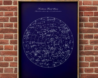 Star print | Etsy