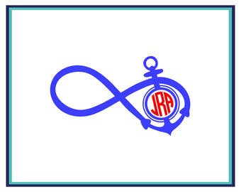 Infinity anchor | Etsy