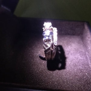 Camellia Jewelry Unique Engagement Ring by CamelliaJewelry on Etsy