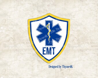 Emt emblem | Etsy