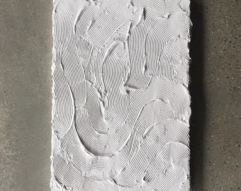 Plaster on canvas | Etsy