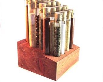 Test tube spice rack | Etsy
