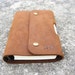 Leather bound notebook leather bound journal personalized