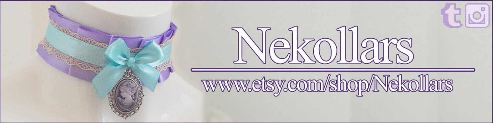 Quality chokers of all kind by Nekollars on Etsy