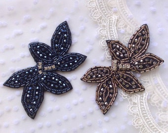 Beaded applique | Etsy