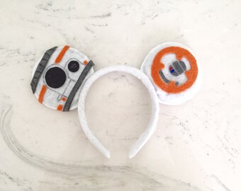 Bb8 mickey ears | Etsy