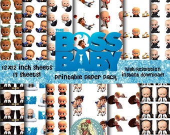 Boss baby invitation | Etsy