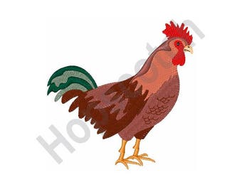 Chicken embroidery | Etsy