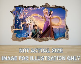 Tangled stickers | Etsy