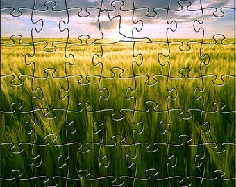 Eco Friendly American Made Wooden Jigsaw by ZenArtDesignUSA