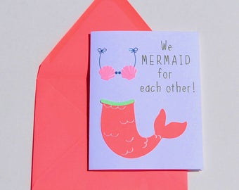 Mermaid pun | Etsy