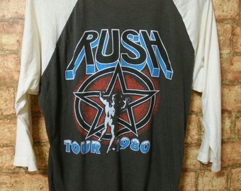 Rush band shirt | Etsy