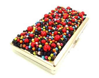 Beaded cigarette case | Etsy
