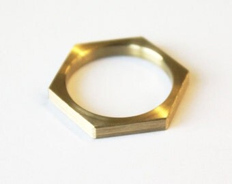 Hex ring | Etsy
