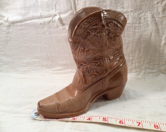 Ceramic cowboy boots | Etsy