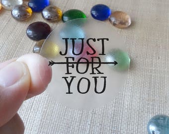 Just for you sticker | Etsy