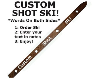 Shot ski | Etsy