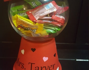 Teacher candy jar | Etsy