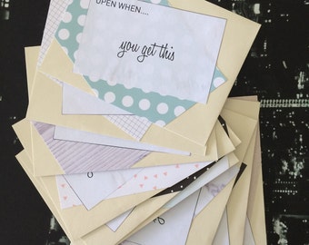 Open when letters | Etsy