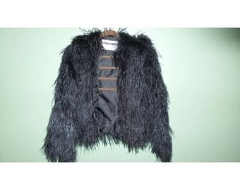 Feather jacket | Etsy