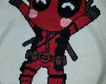 Deadpool stitch | Etsy