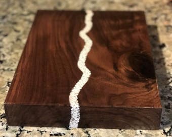 Inlay cutting board | Etsy