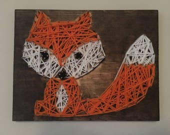 Fox string art | Etsy