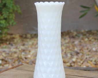 Milk glass diamond | Etsy