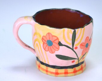Nancy Gardner Ceramics. Hand built hand by nancyandburt on Etsy