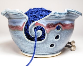 Ceramic yarn bowl | Etsy