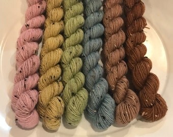 Yarns inspired by Literature by CanonHandDyes on Etsy