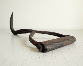 D.R. Barton Draw Knife / 1832 Rochester N.Y. / 8 Inch Antique